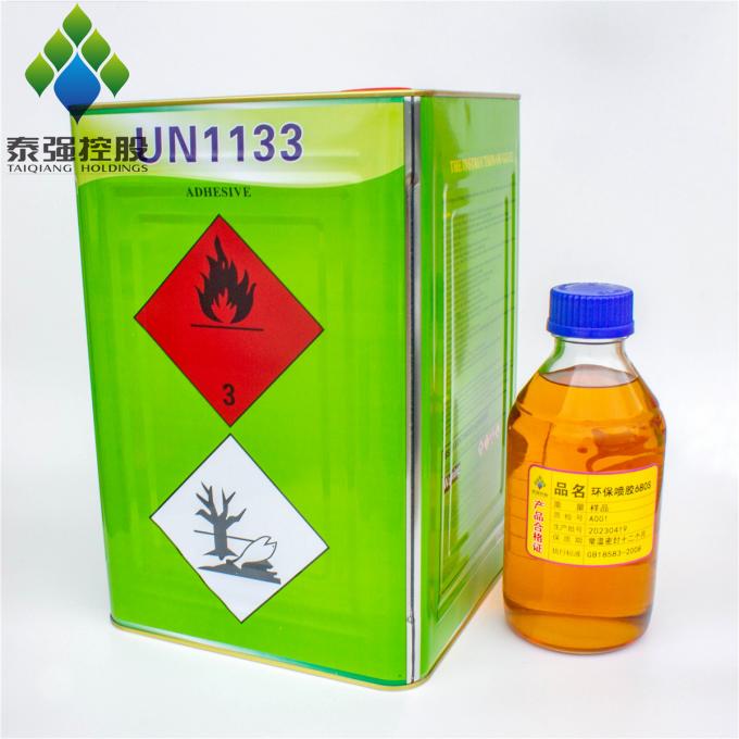 UN1133 adhesivo de pulverización de disolvente con olor ligero para la ...